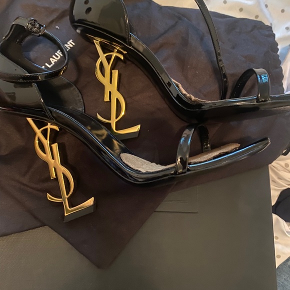 Yves Saint Laurent | Shoes | Ysl Opyum Heels 38 | Poshmark